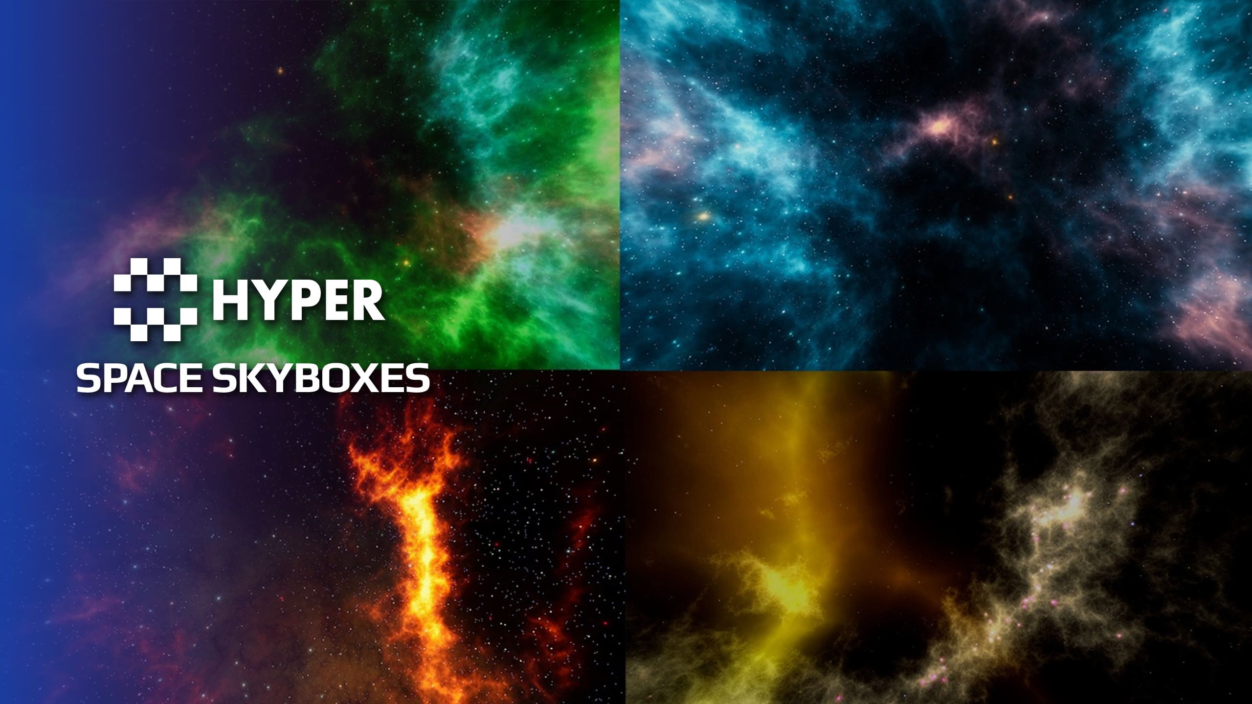 Space Skyboxes - DDS Cubemaps v3 - Games by Hyper